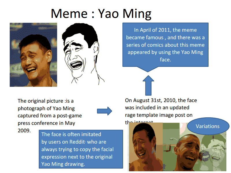 Raina: MEME: Yao Ming
