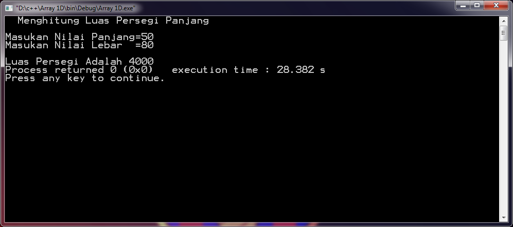 Array 1D,2D Dan Contohnya Dalam C++ - CodeCerdas
