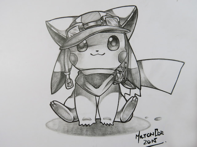 Art, Painting, Drawing, Tips and Tutorials: Drawing Pikachu from ...