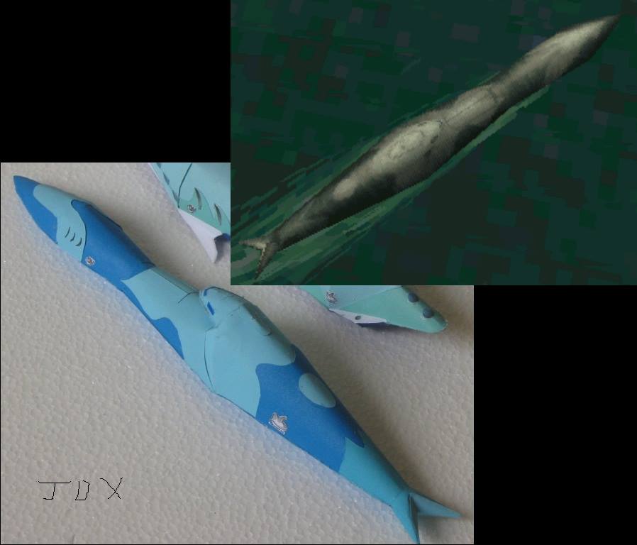 Ace Combat Model - Drawings: Neucom Submarine