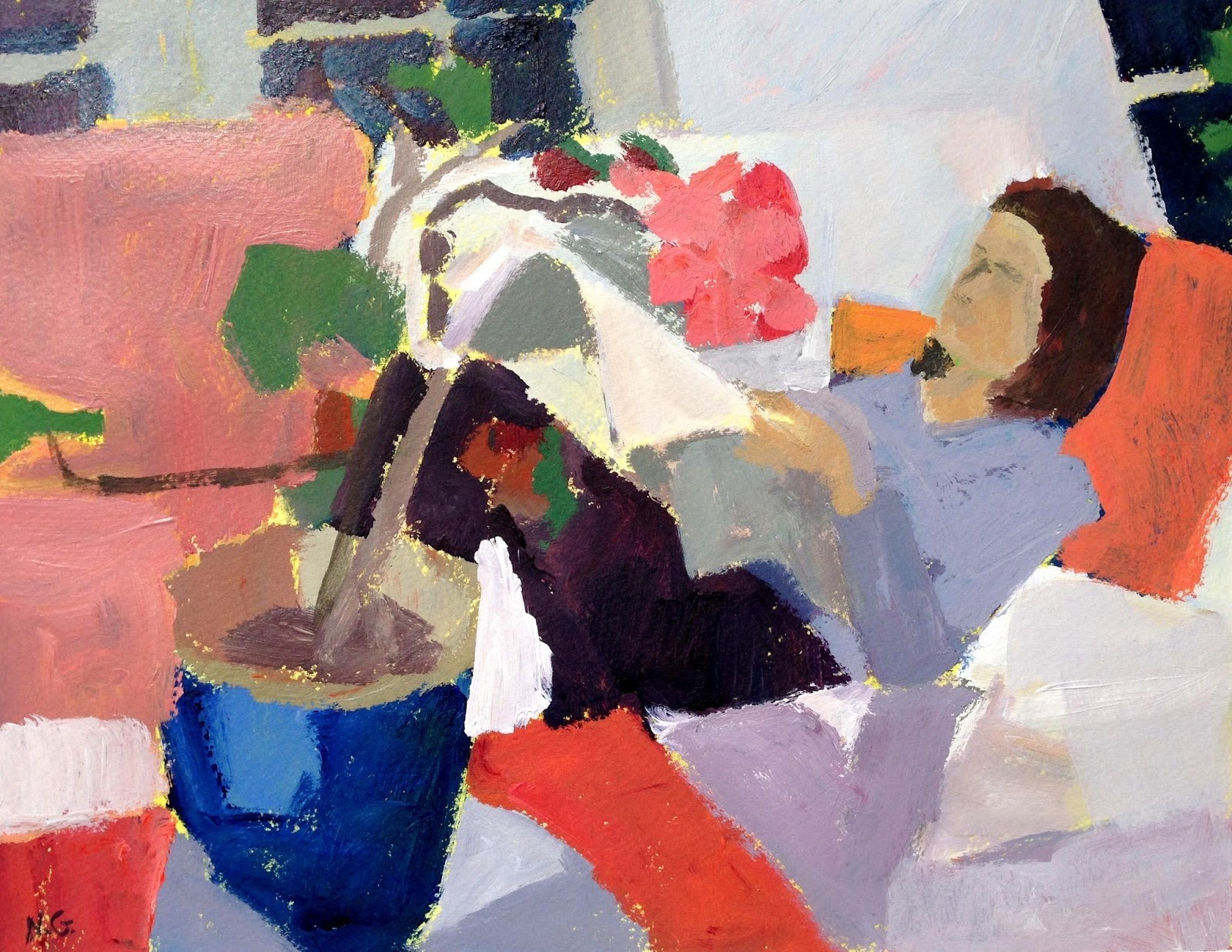 Reading and Art: Nancy Gruskin