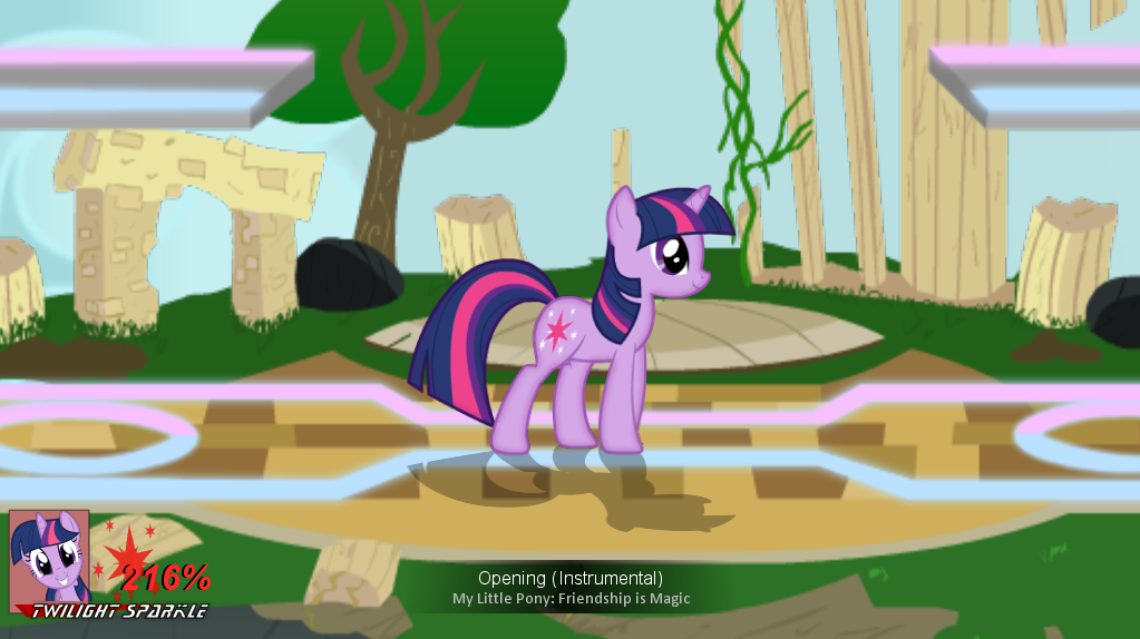 Equestria Daily - MLP Stuff!: Super Smash Ponies - Major Graphics Upgrade