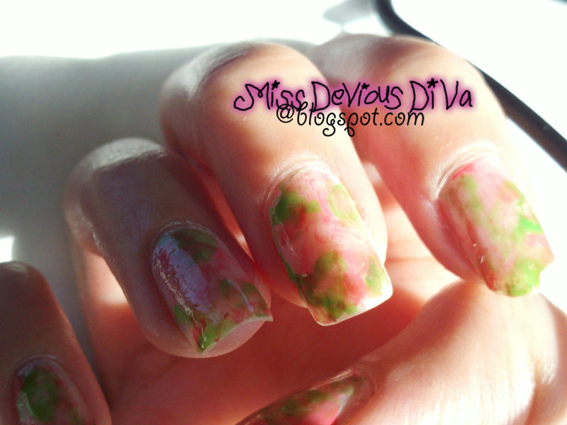 Miss DeVious DiVa: Spring Watercolors