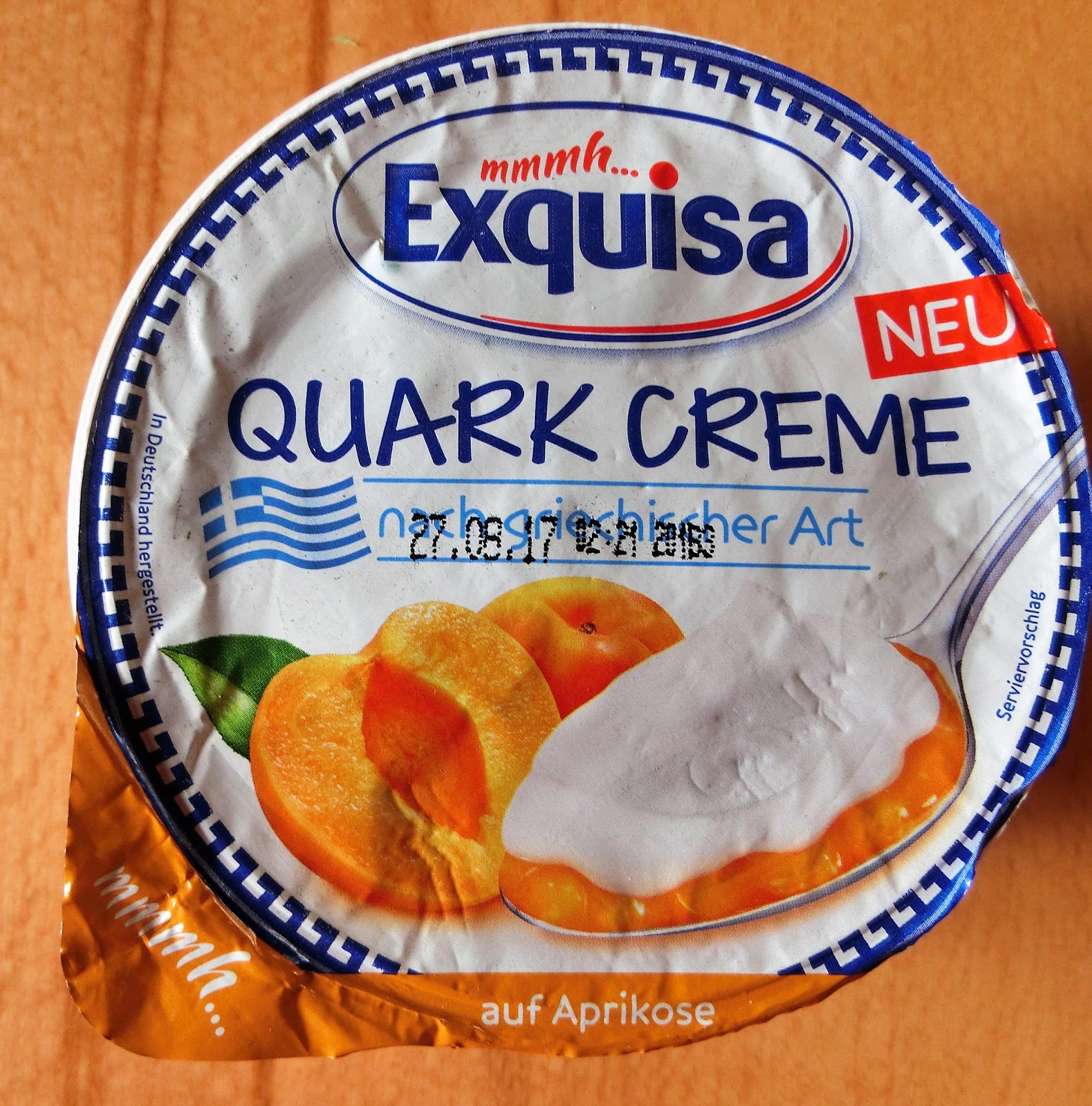 Ein kleiner Blog: Exquisa Quark Creme nach griechischer Art ...