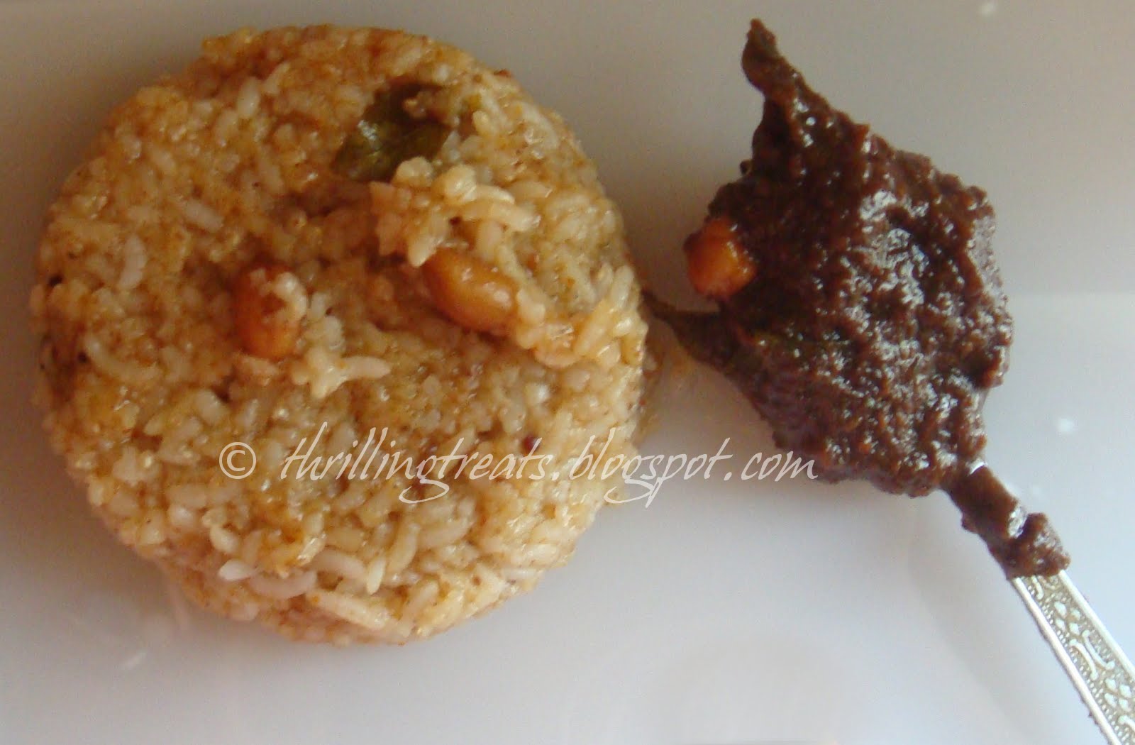 Food for art, heart and thought!: Puliyogre and Puliyogre gojju