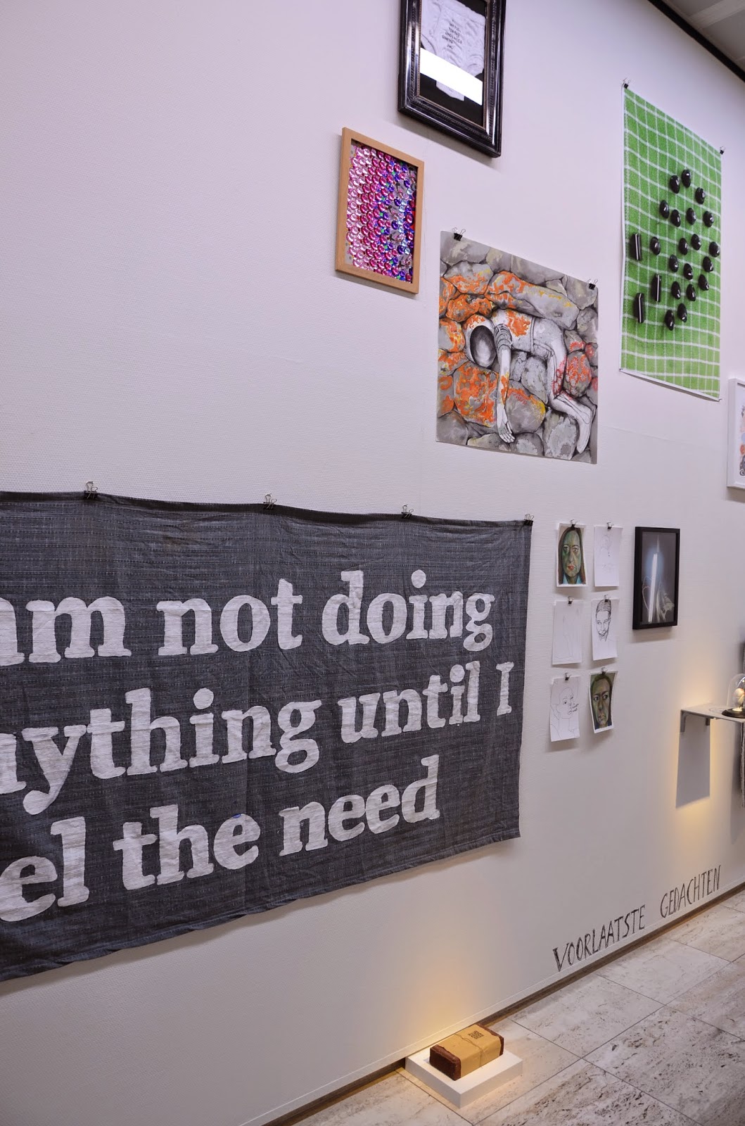 AQUIL COPIER. Dutch painter based in Amsterdam: I AM NOT DOING ANYTHING ...