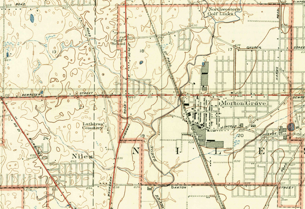 Along the Gradyent: Morton Grove Mapped Through Time