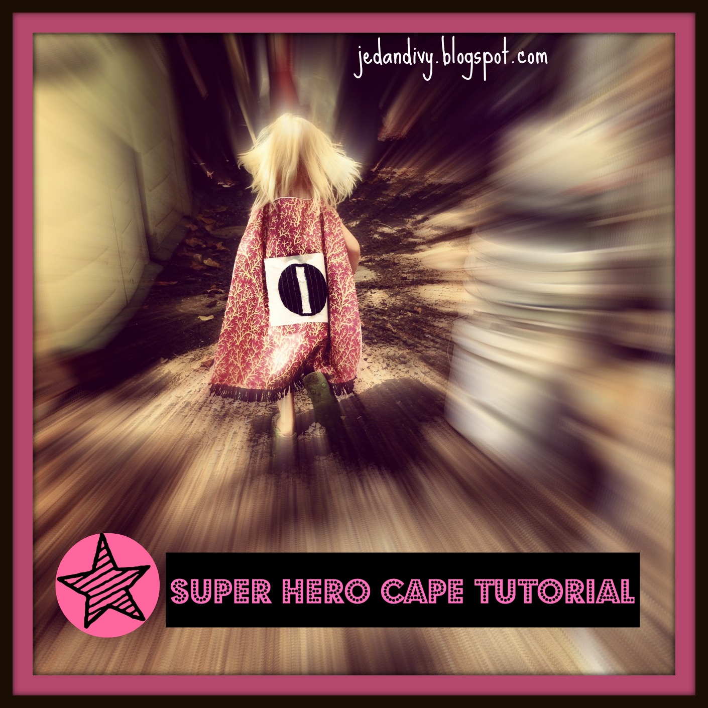 Super Hero Cape Tutorial | Ivy & Co.