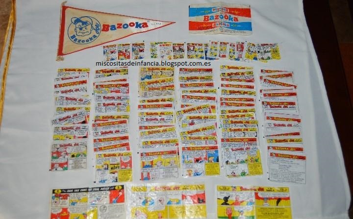 Mis cositas de la infancia.: Chicles Bazooka.