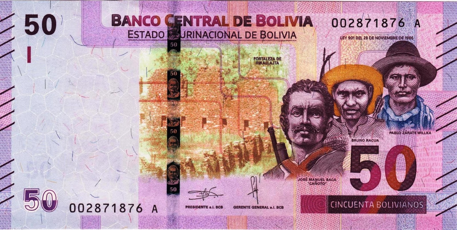 BOLIVIA NUMISMÁTICA : Q.- PRIMERA FAMILIA DE BILLETES DEL ESTADO ...