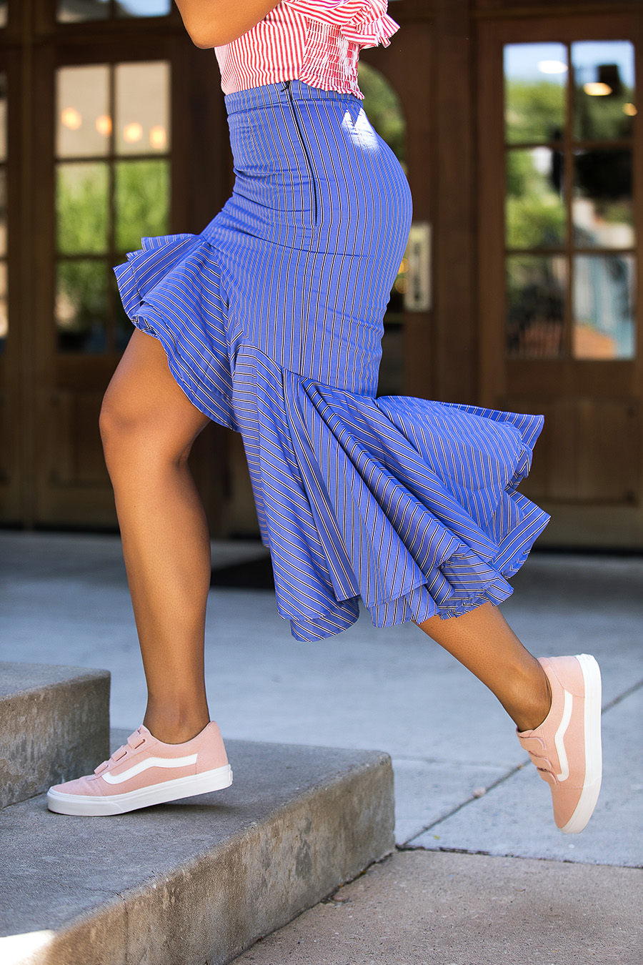 How To Wear Summer Ruffles - Jadore-Fashion