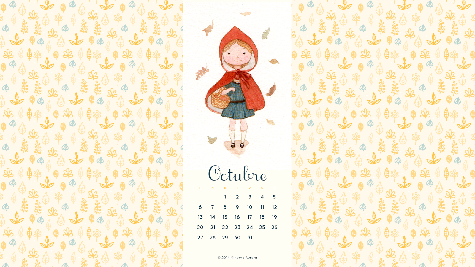 Bienvenido otoño: fondo de escritorio para octubre - Odisea gráfica