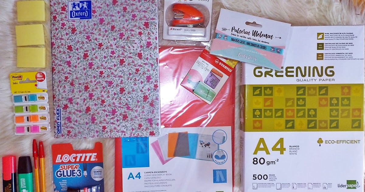 * Freak Muffin *: Haul Material Escolar: Vuelta al cole