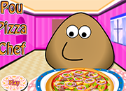 Pou Pizza Chef | juegos de Pou - jugar online - descargar - cartoon