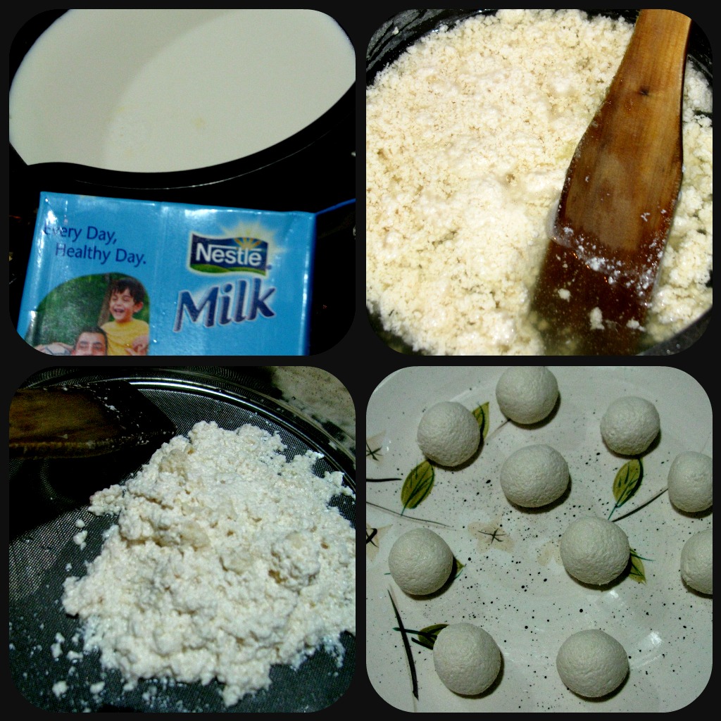 Food Slice: Home-made Rasgulla/ Roshogolla