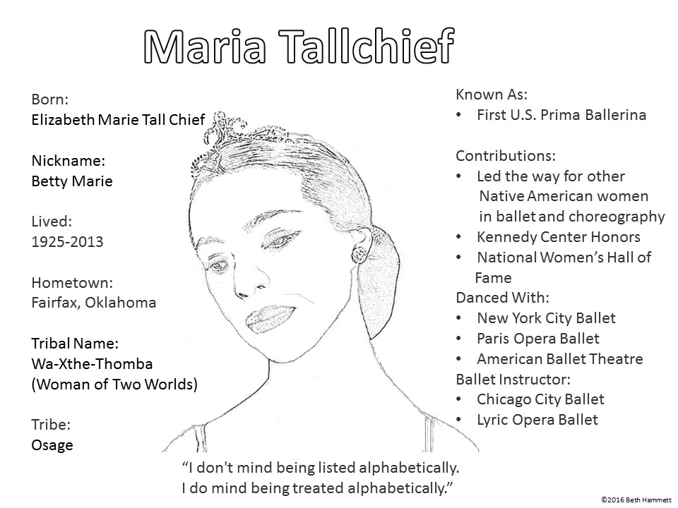 Educator Helper by Beth Hammett: Native American Role Models