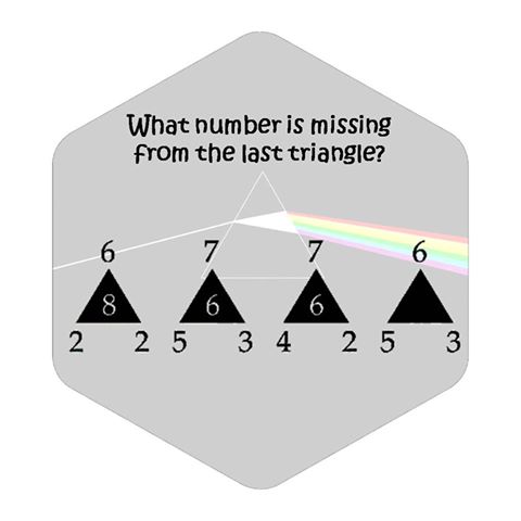 What number is missing from the last triangle - with Answer - Forward ...