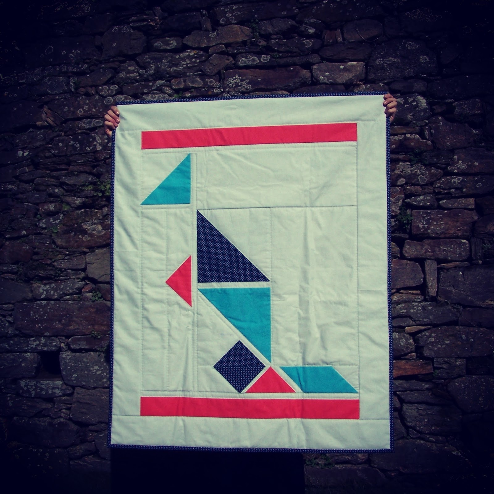 AhMigus: Manta Quilt Tangram Canguro