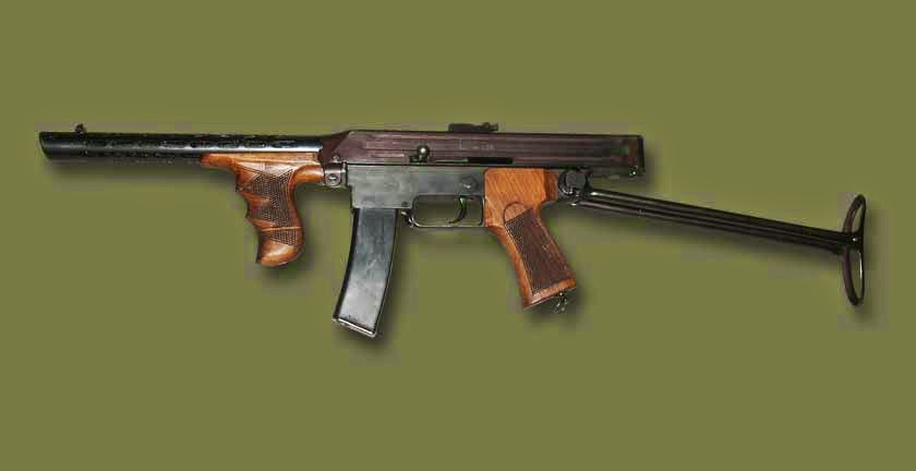 MILITARY GLOBE: Kalashnikov submachine gun mod 1942 (ak 42)