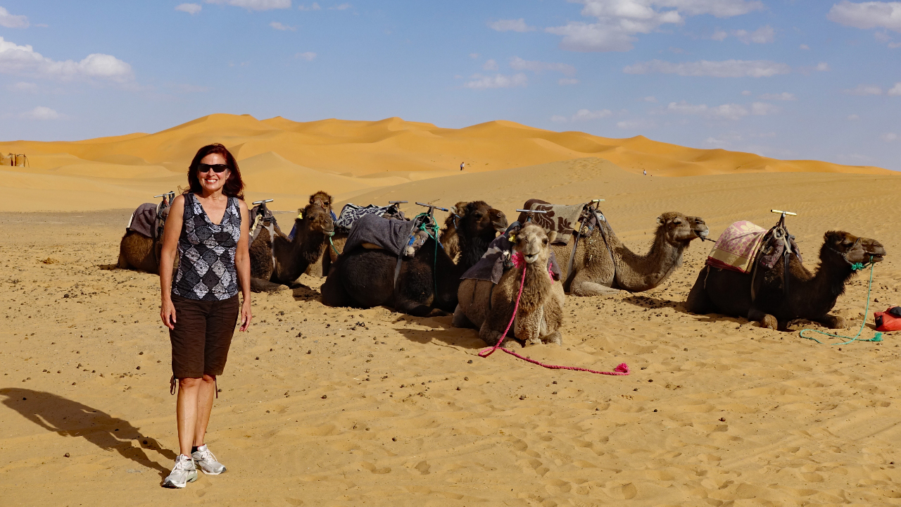 Tandem en Europe: Désert du Sahara, regs et ergs