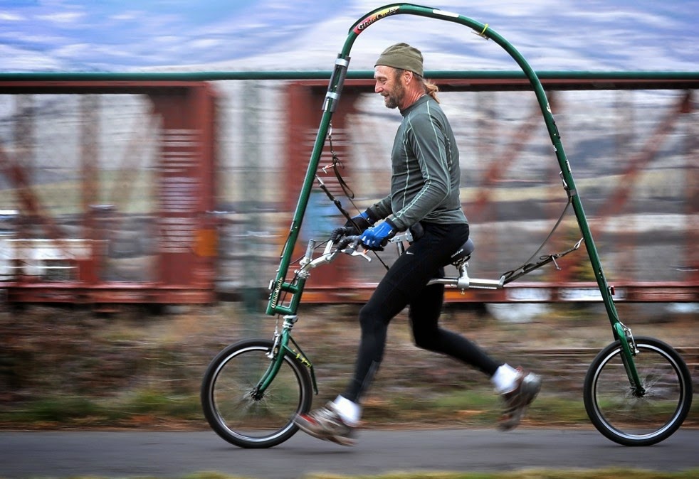 Aventurasenunabiciplegable: Glidecycle y Streetflyer: running, flying ...