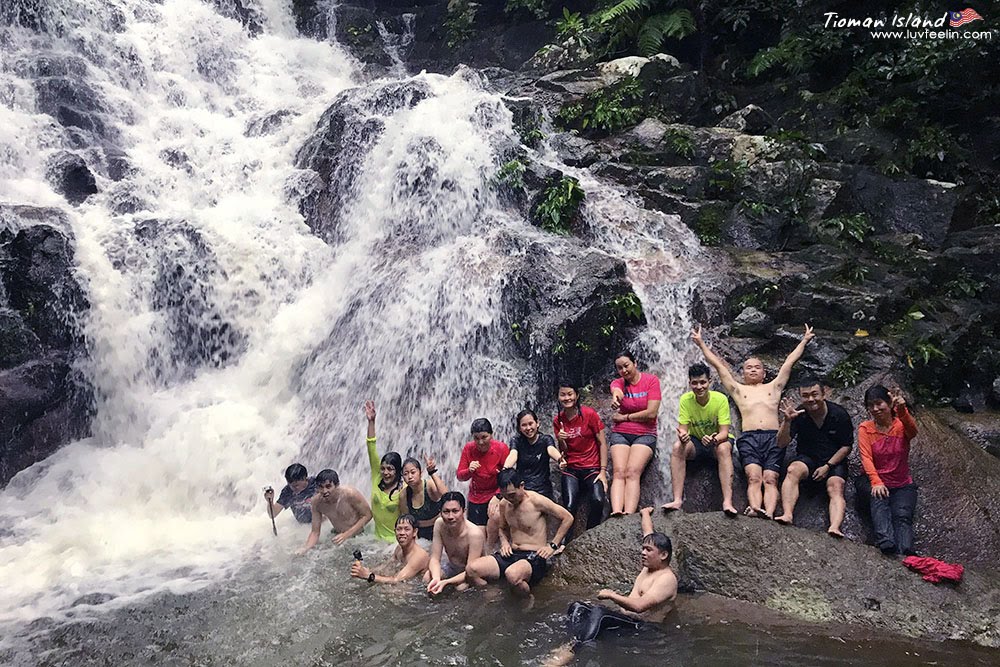 Kampung Asah Waterfall of Tioman Island 徒步刁曼岛寻【甘榜阿沙瀑布】 - 乐飞翎 ♥ LUVFEELIN