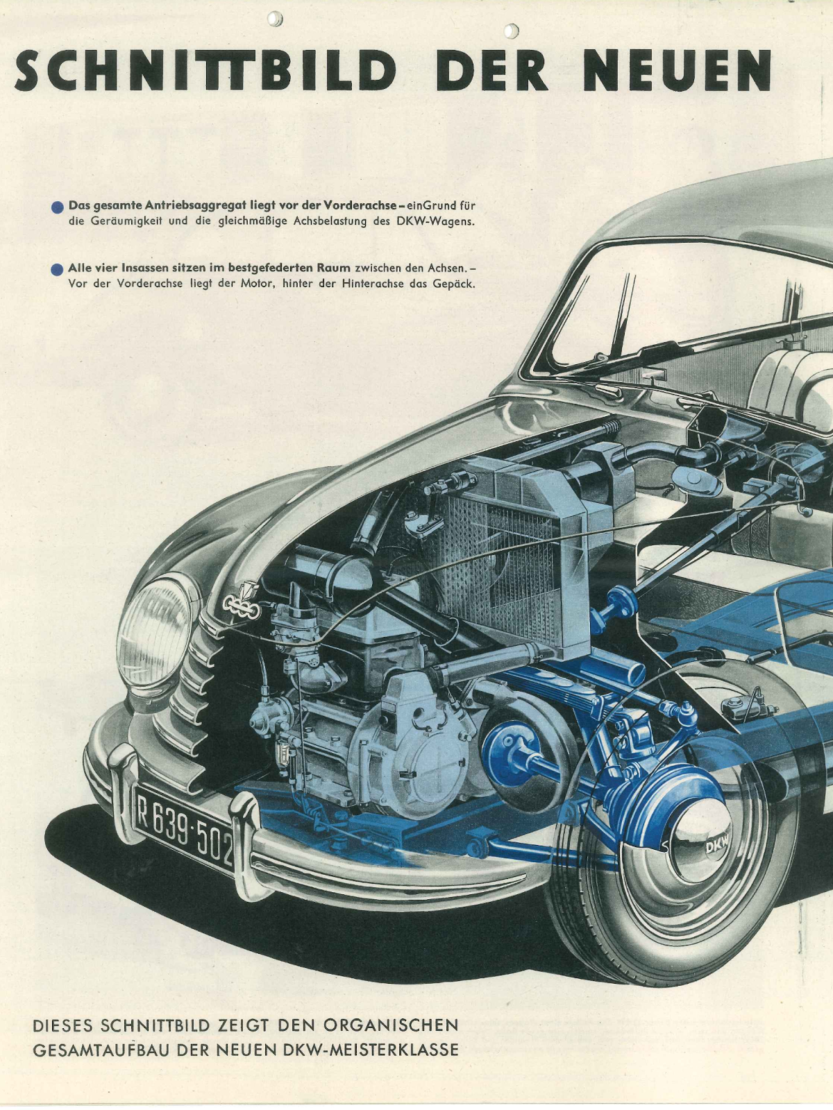 Heinkel Scooter Project: 1953 Auto Union Illustrated Magazine