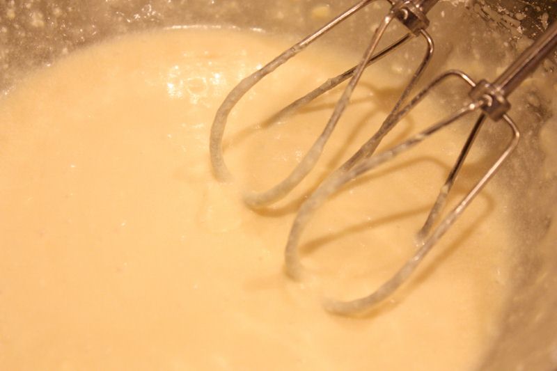 pass the peas, please: cream cheese syrup