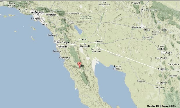 Sciency Thoughts: Magnitude 4.6 Earthquake in Baja California.