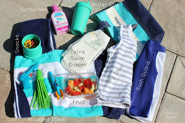 Tobins' Tastes: Toddler Beach & Pool Bag Must Haves