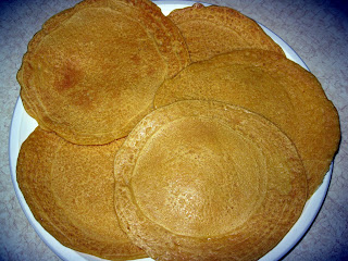 Kari Cooks: Masa-Chickpea-Brown Rice Crepe with Nutritional Yeast