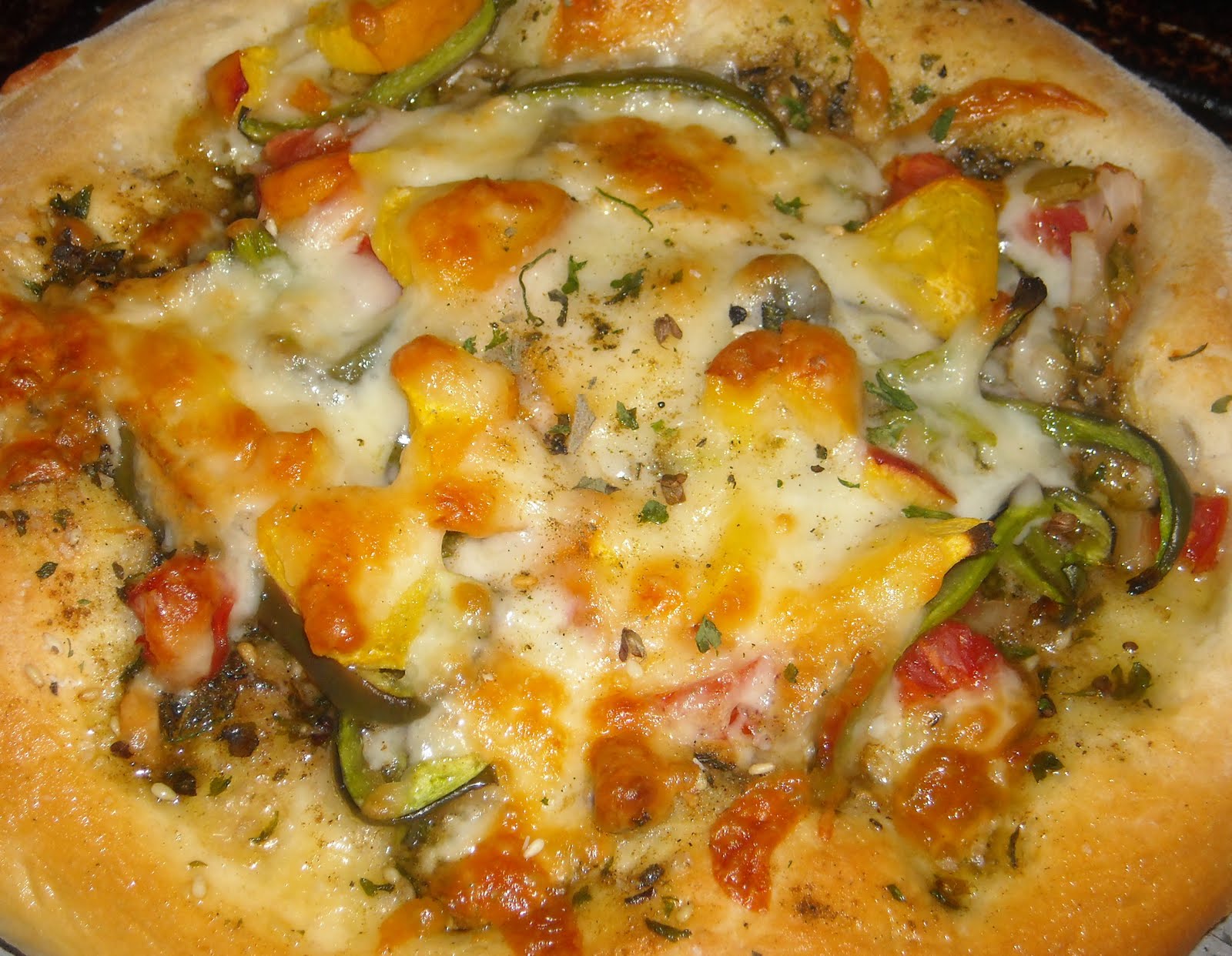 The Land of Peapodriot: Vegetarian Manakish - Arabic Pizza