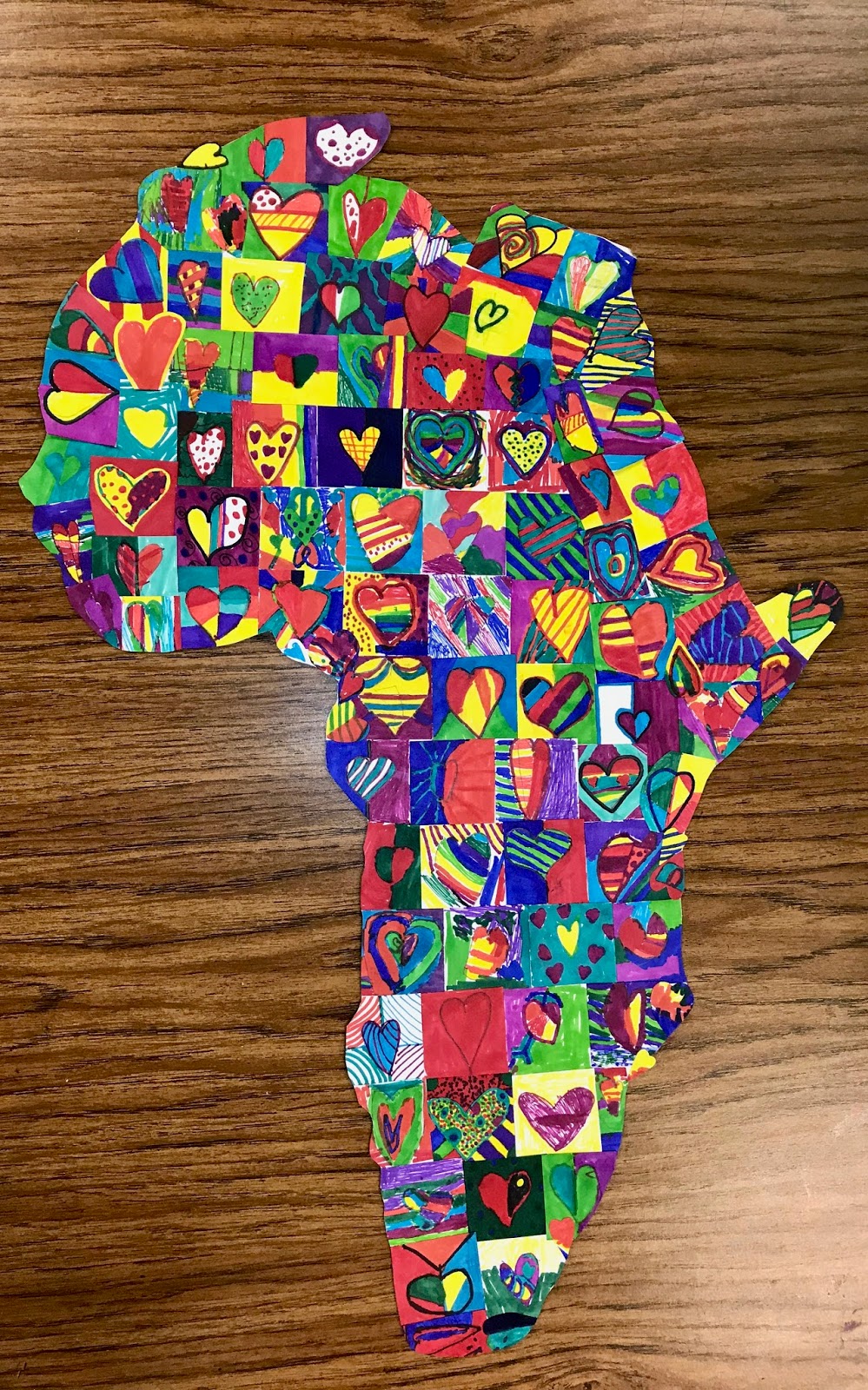 Kathy's Art Project Ideas: How to Create a Collaborative School Wide ...