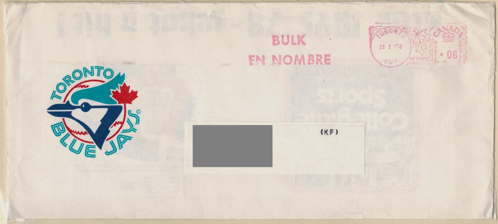 Postal History Corner: Bulk Mail : 1971 - 1999