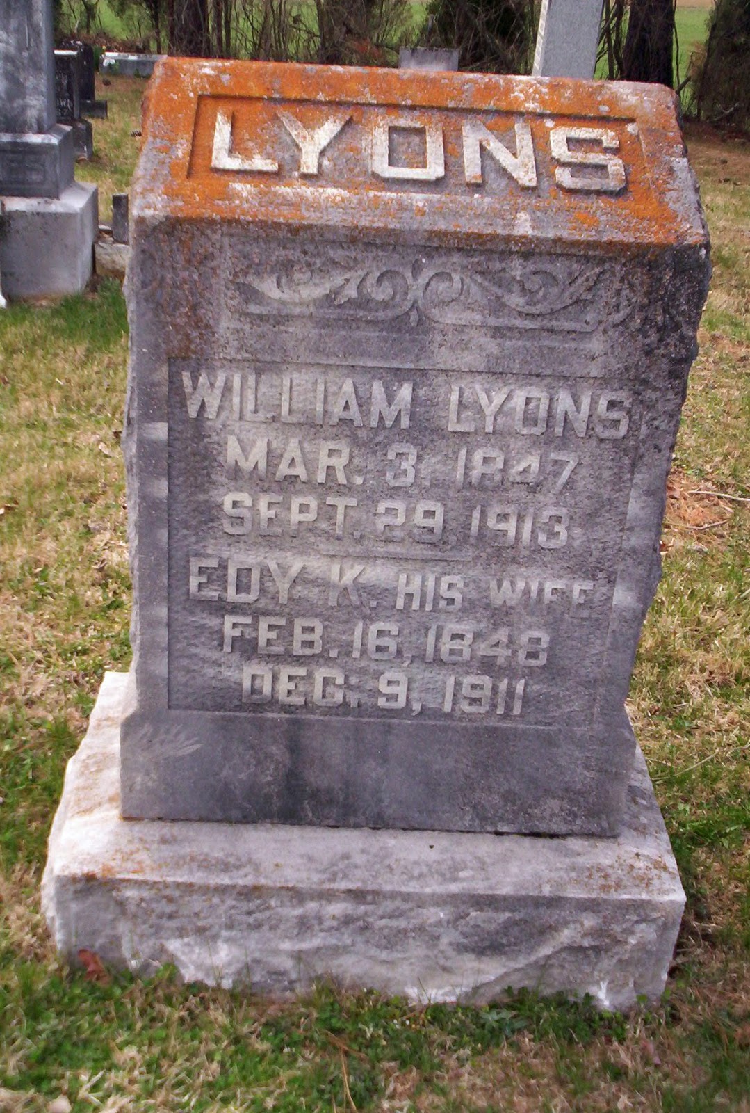Ohio County, Kentucky History: WILLIAM LYONS
