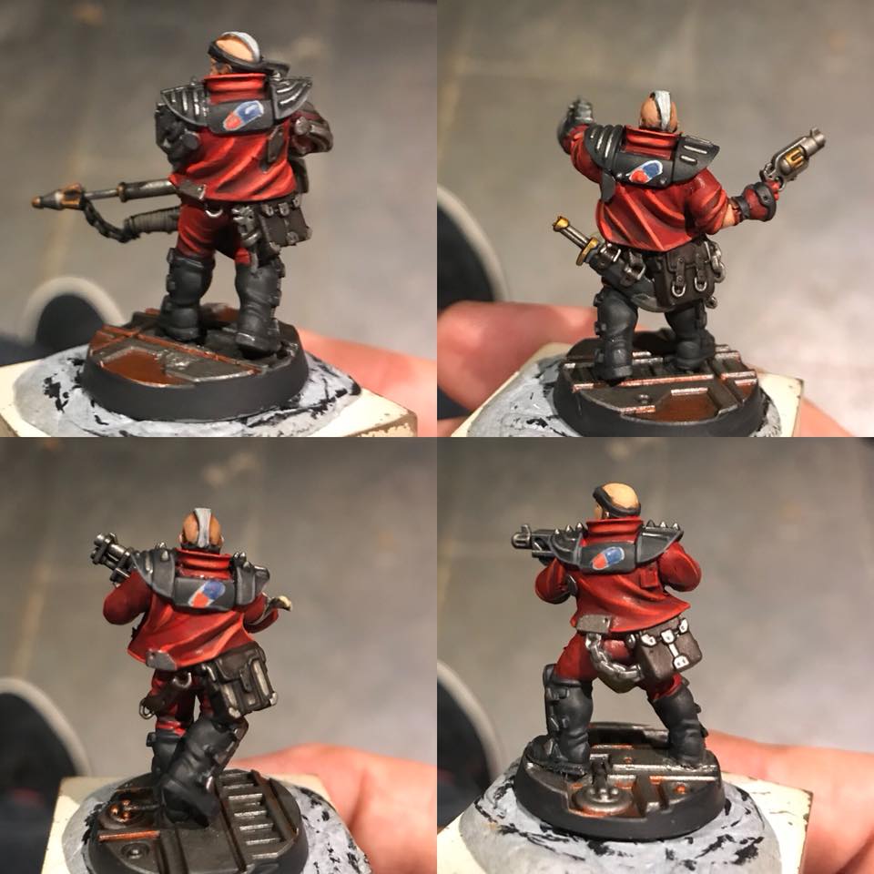 Contains Graphic Images: Necromunda - Painting House Orlock!