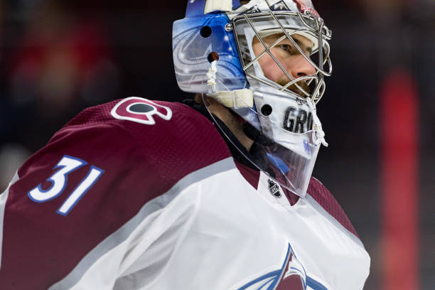 I Love Goalies!: Philipp Grubauer 2018-19 Mask