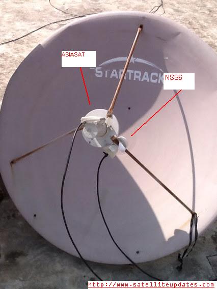 Setup for Asiasat 3s and NSS6 with Strong Tps. | Satellites Updates