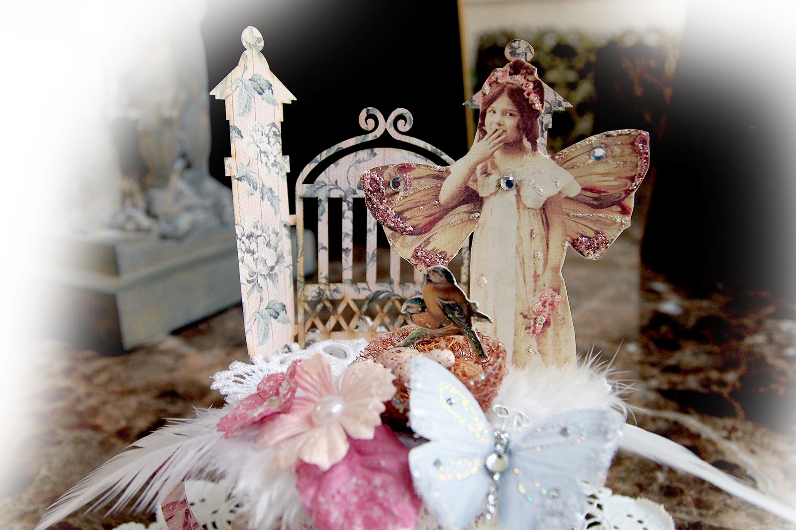 My Glitter Coated Life: Butterfly Fairy Tea Cup~