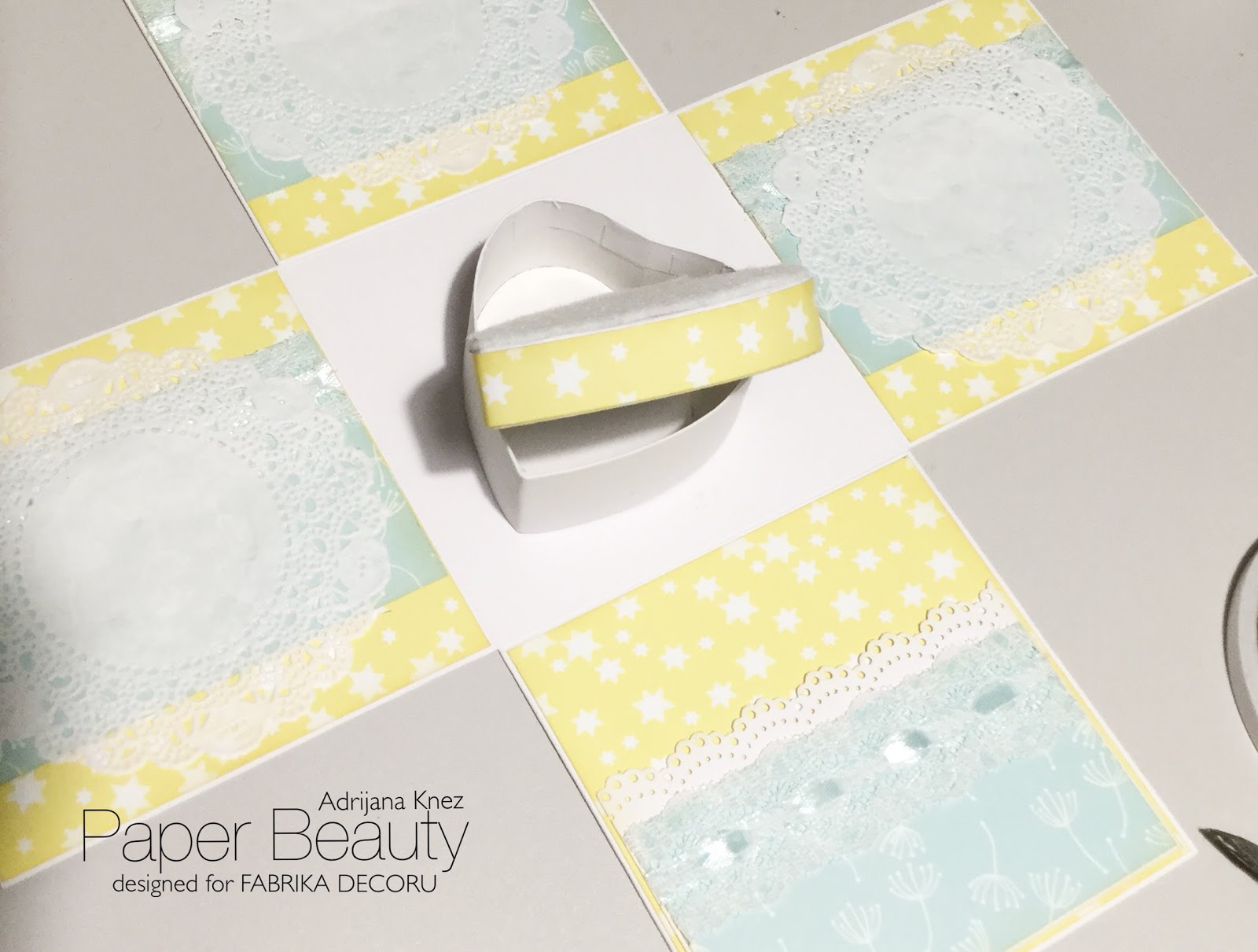 Paper Beauty AK: # 2. Step by Step Tutorial Exploding Box with small ...
