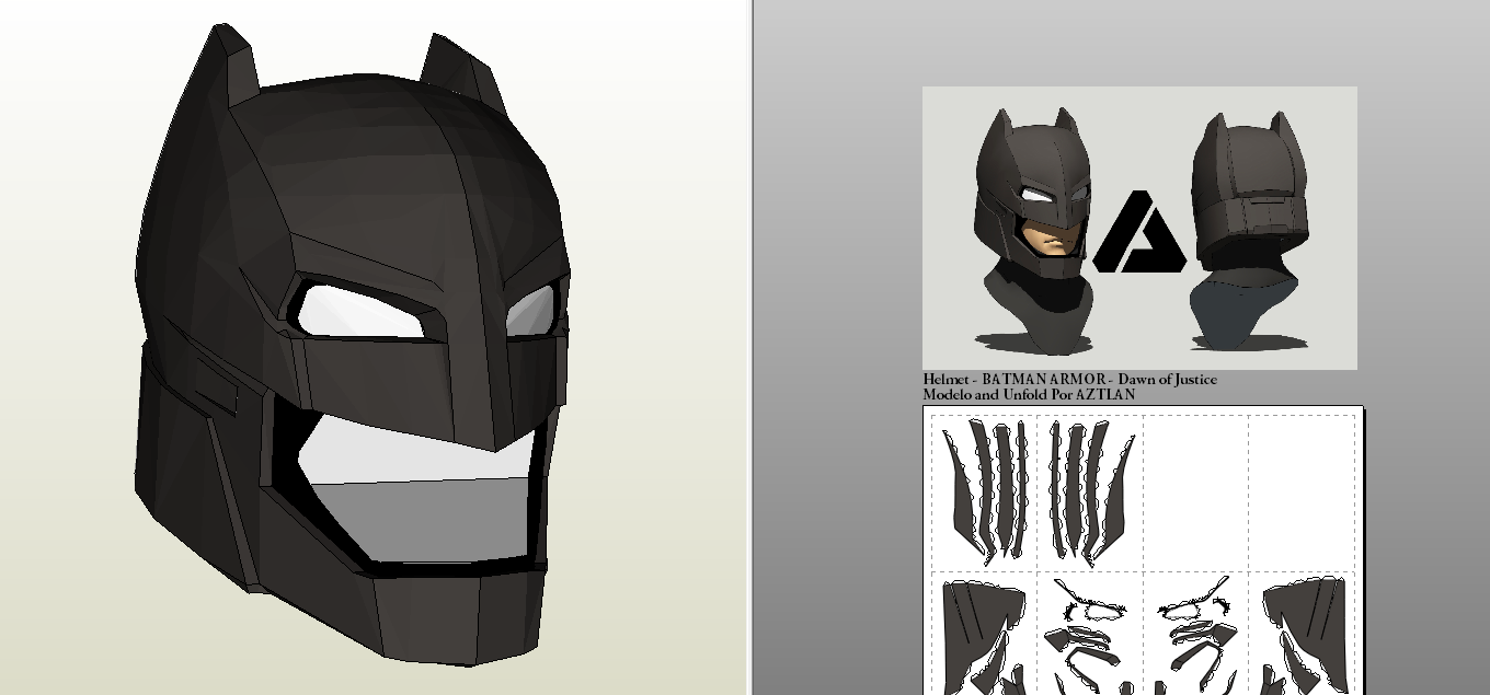 AZTLAN: Batman Armor - BvS: Dawn of Justice