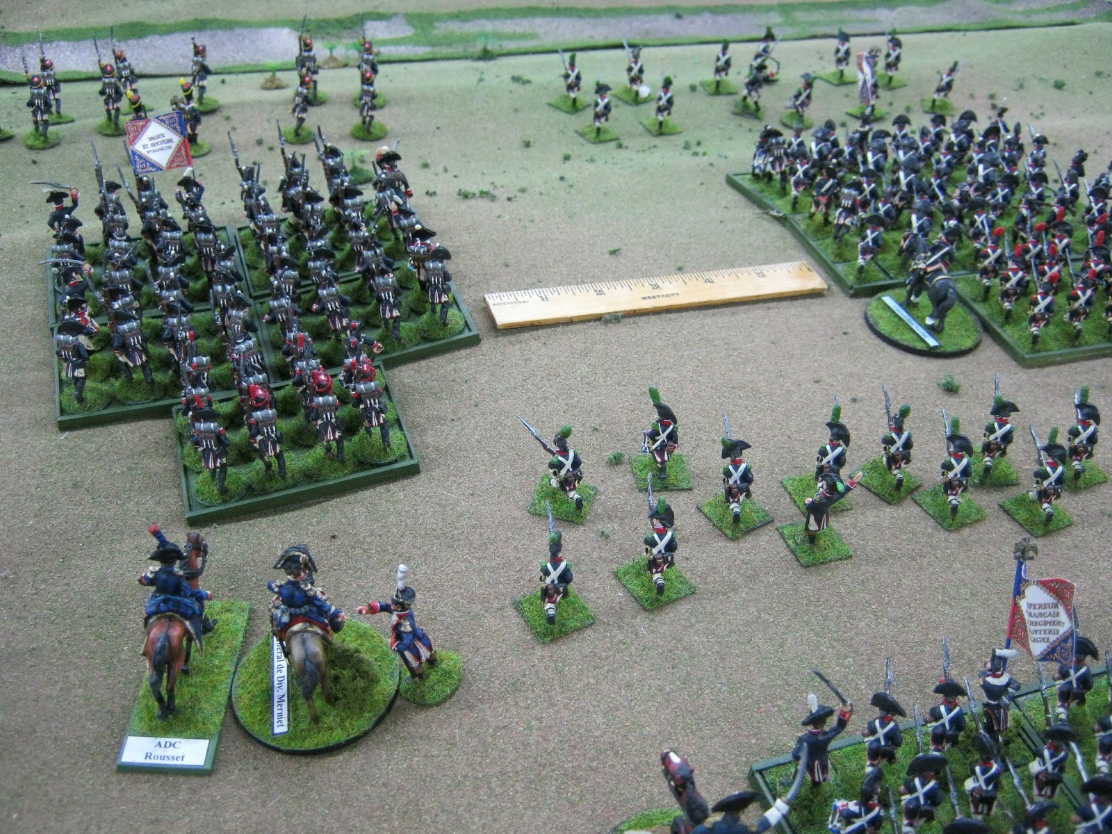 Campaigns in Iberia: French Column of Division Intervals