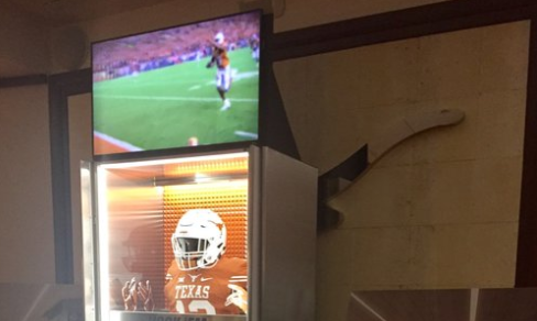Check Out Texas Football's New Futuristic Locker Rooms Featuring 43 ...