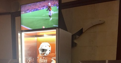 Check Out Texas Football's New Futuristic Locker Rooms Featuring 43 ...