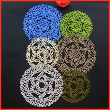 Murphy's Designs: NEW! MACHINE EMBROIDERY TATTED DOILIES