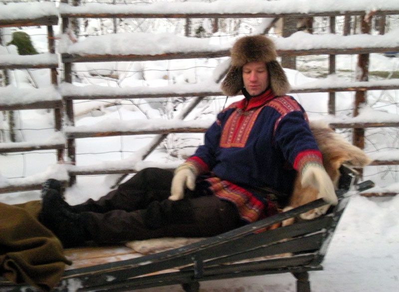Sunee Sees the World: A Reindeer Ride in Finnish Lapland