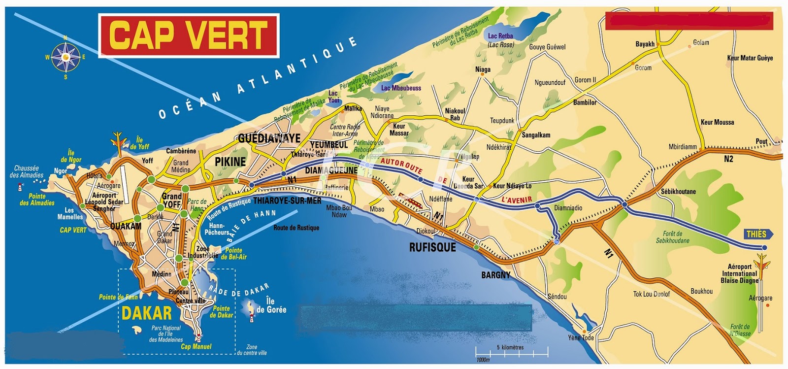 Les Gauchet en vadrouille... Sénégal: Presqu'île du Cap Vert - N’Gor ...