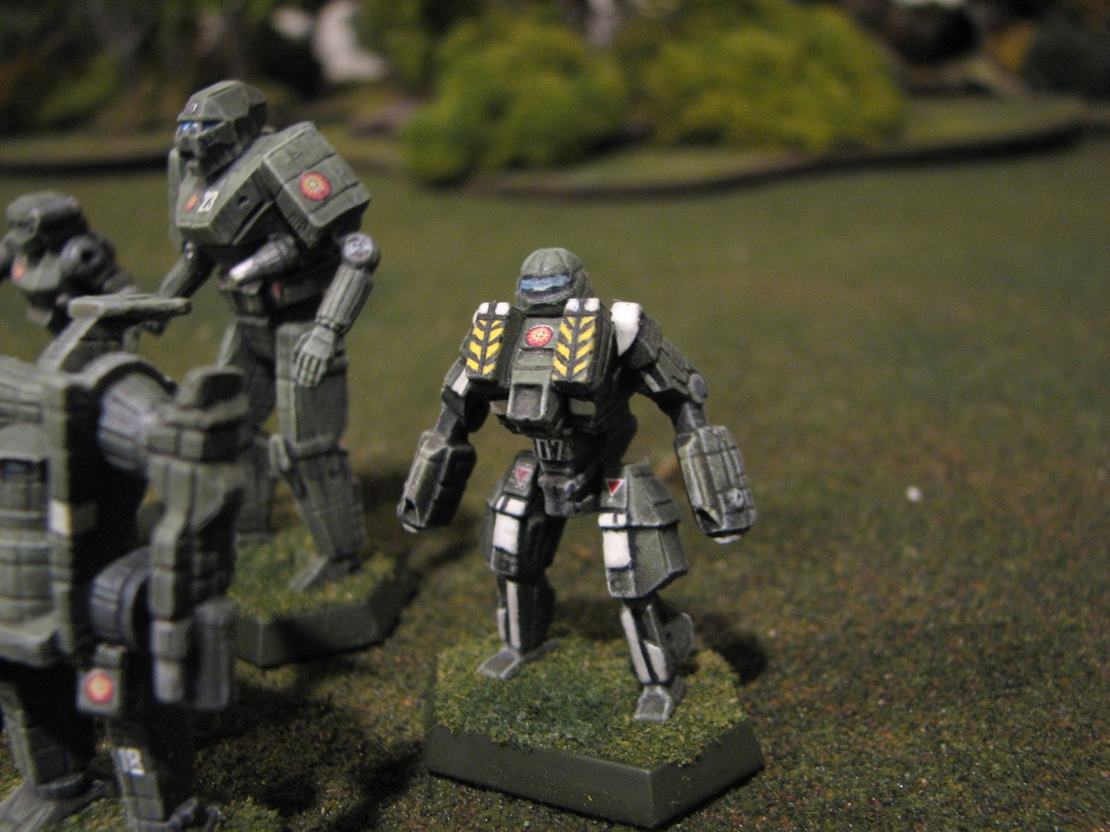 15mm Sci Fi Small Soldiers: Battletech House Davion Mechs