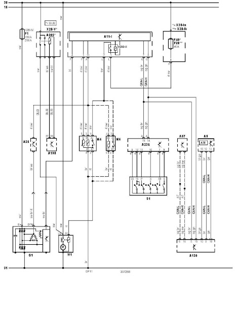 charging and starting system-Volkswagen Golf(03-08) ~ Wiring Diagrams-Cars