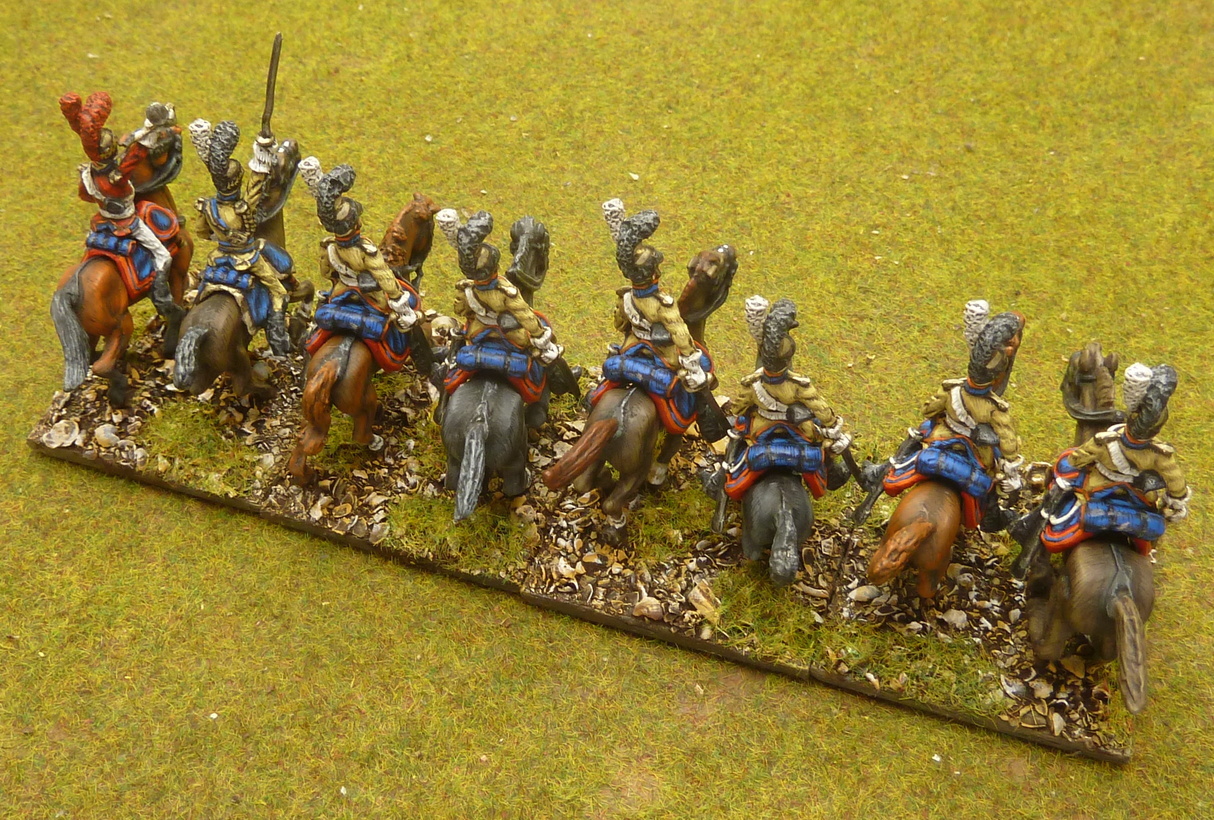 Lace 'n Big Hats: 28mm Napoleonic Saxon Heavy Cavalry (Connoissur ...